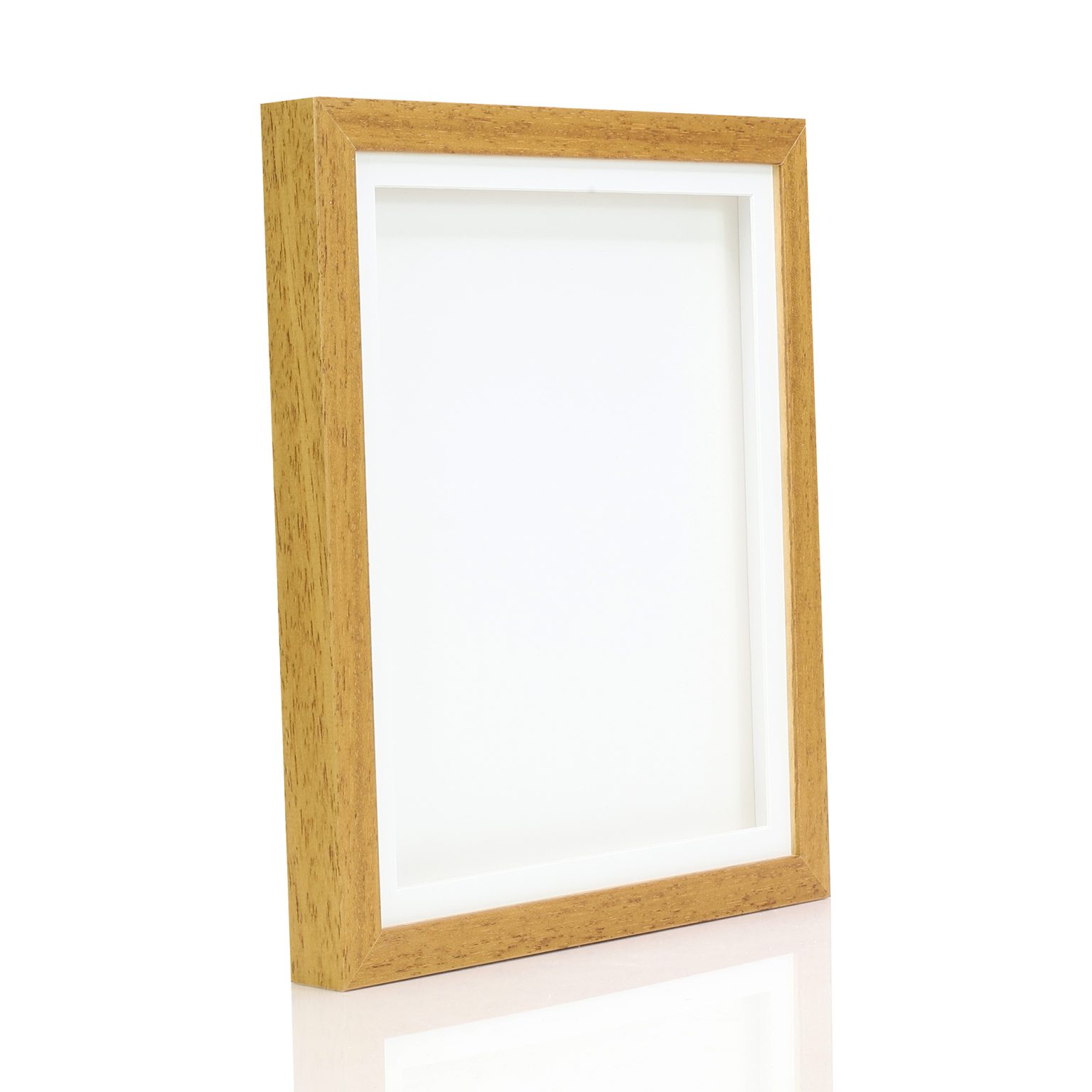 A4 Light Solid Wood 3D Deep Box Picture Frame Display Memory Box With ...