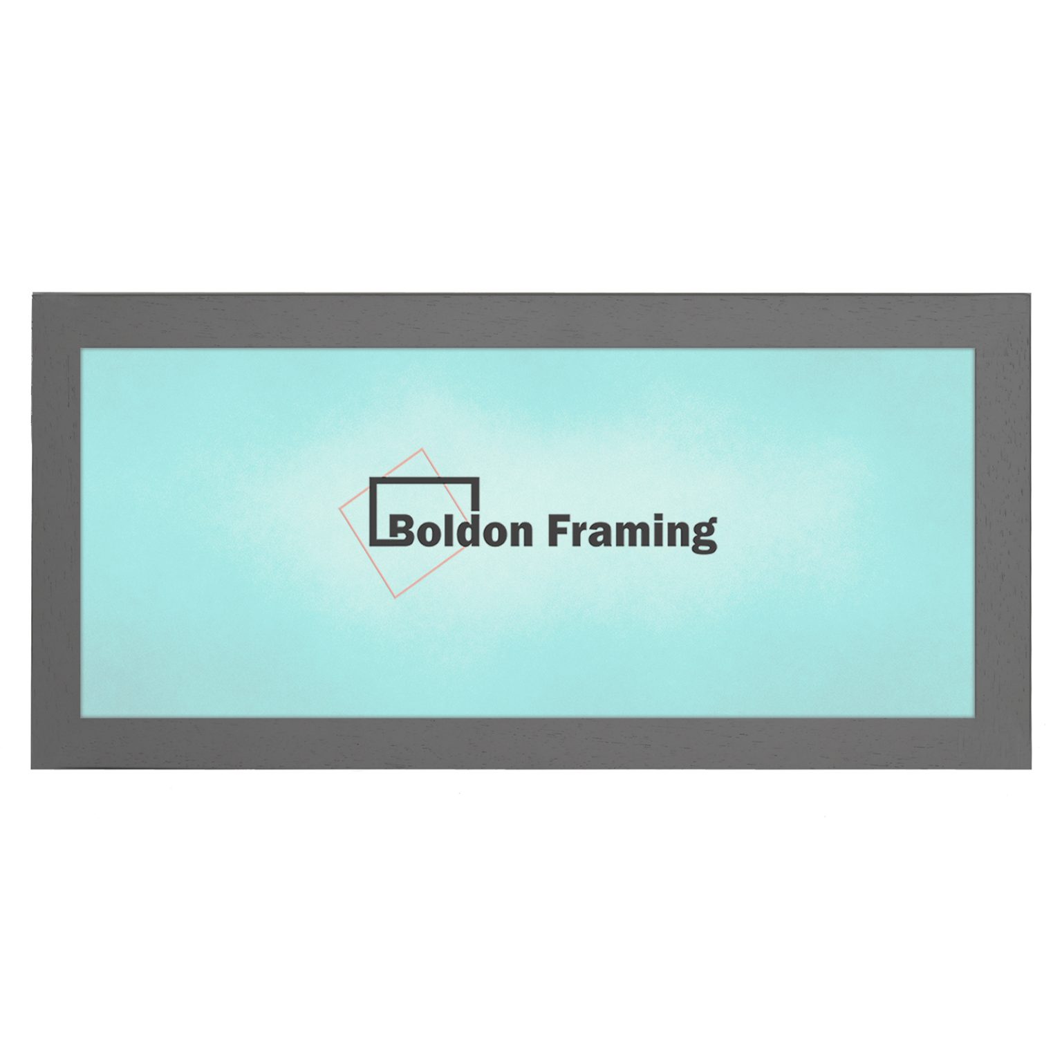 Panoramic Grey Picture Frame from our Solid Wood Rainbow Range - Boldon ...